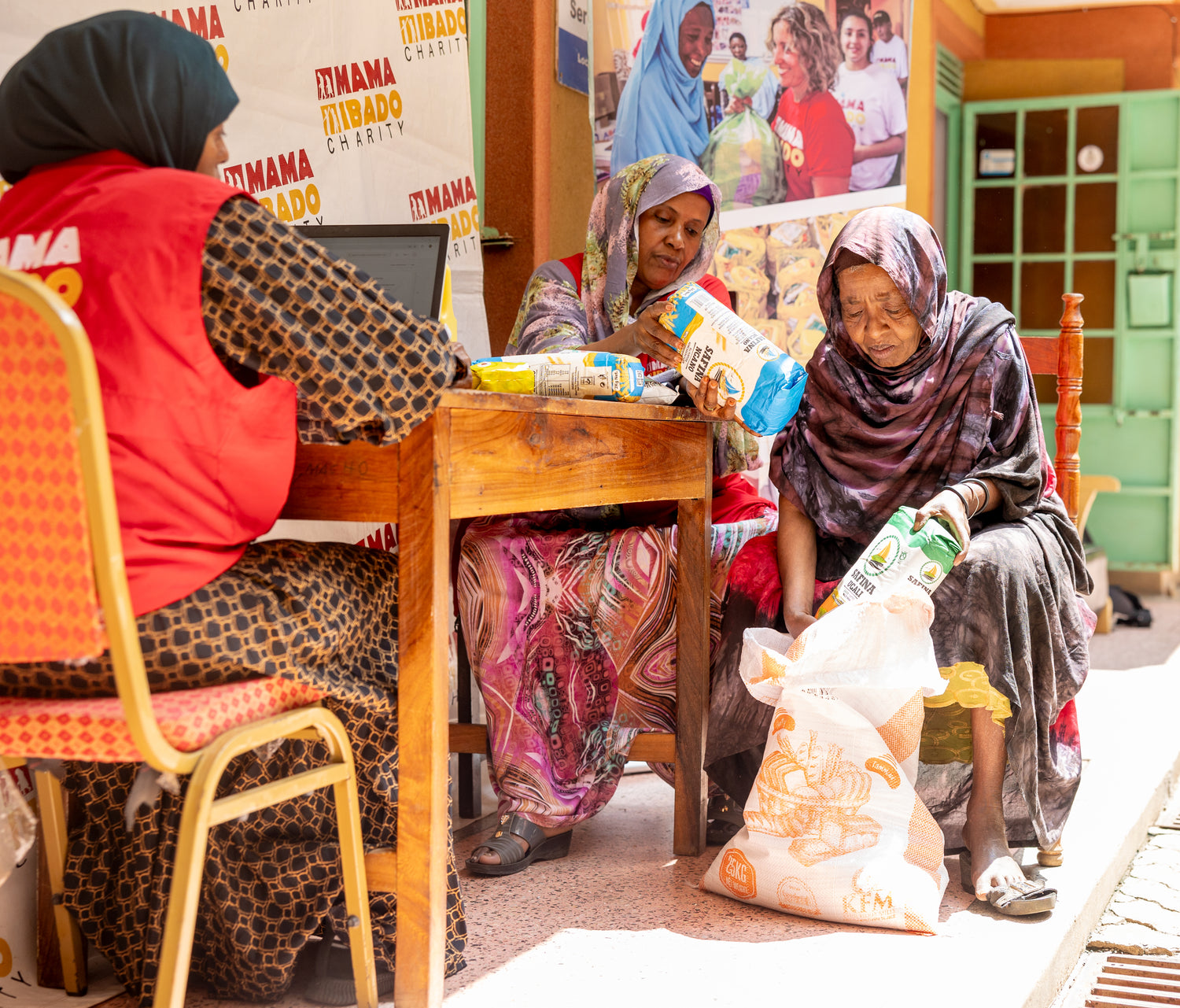 Seniors Feeding Program – Mama Ibado Charity